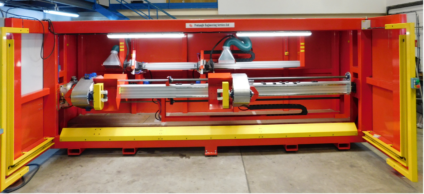 Welding Lathe Doubles Production Capacity for UTS - Pentangle Engineering